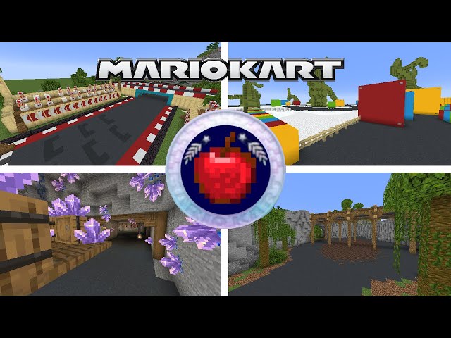 Mario Kart in Minecraft (Custom Maps) Minecraft Map