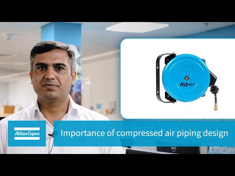Atlas Copco Middle East | Importance of Compressed Air Piping Design