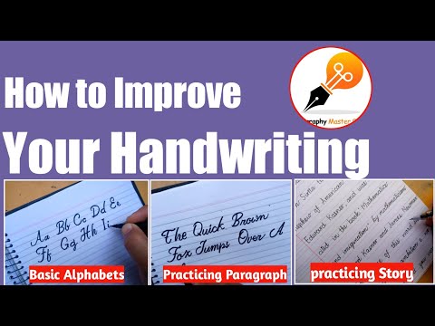 How to write Bastardilla | CURSIVE Fonts Capital and Small Alphabets from A to Z
