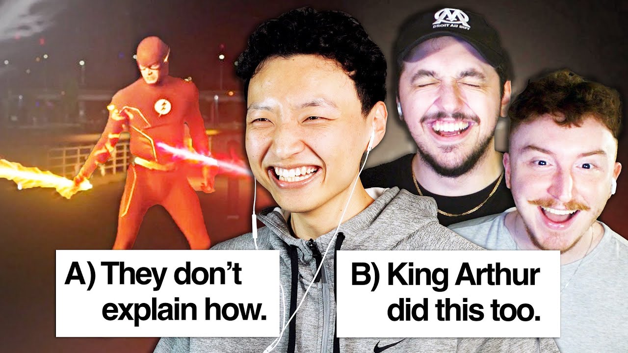 Explain That Arrowverse Scene ft. Comic Lads