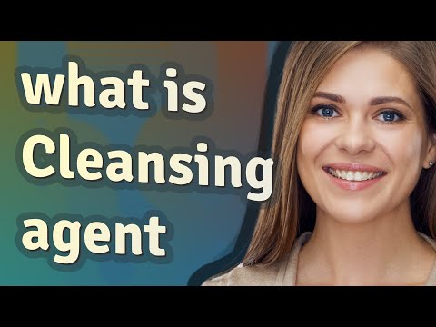 Cleansing agent | meaning of Cleansing agent