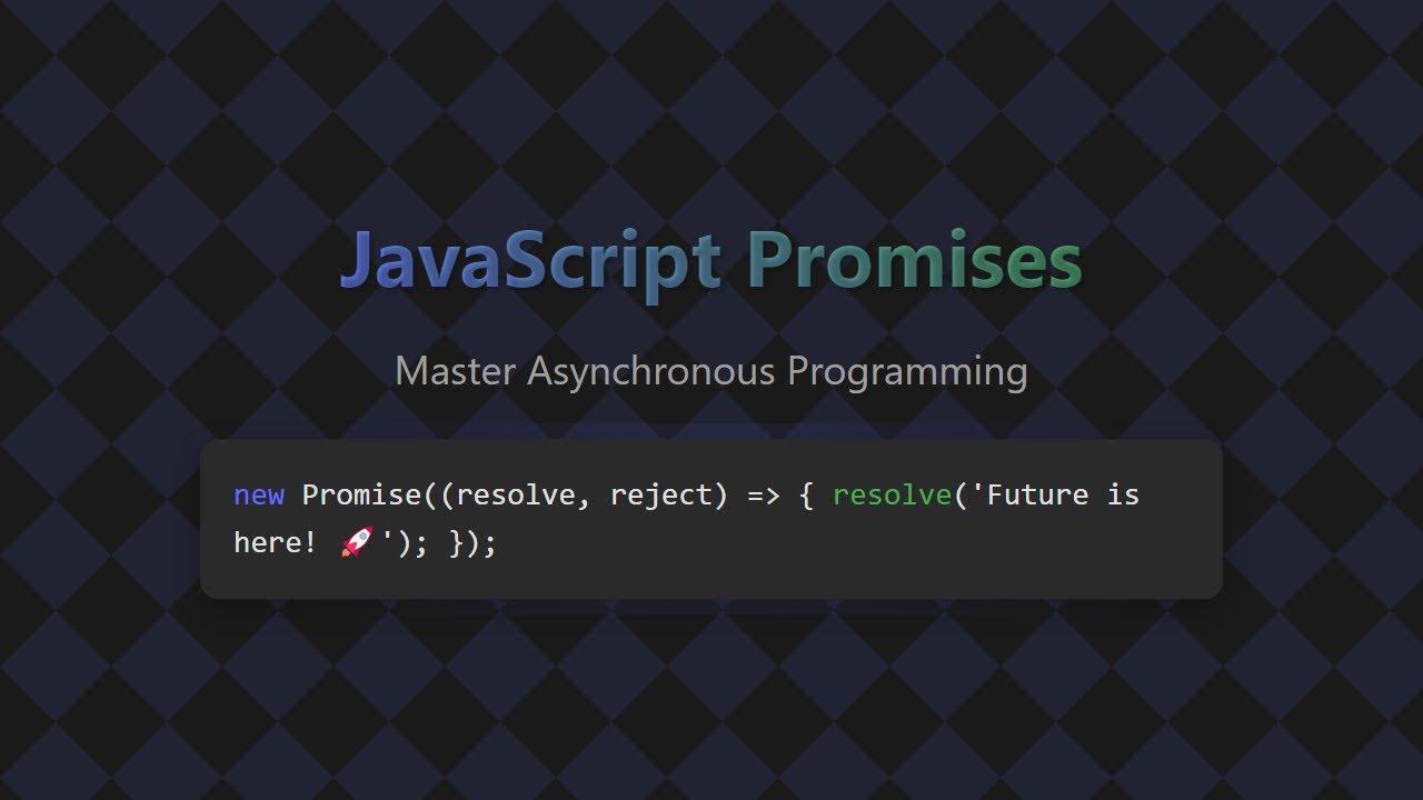 JavaScript Promises Explained for Beginners: Async Operations Made Easy