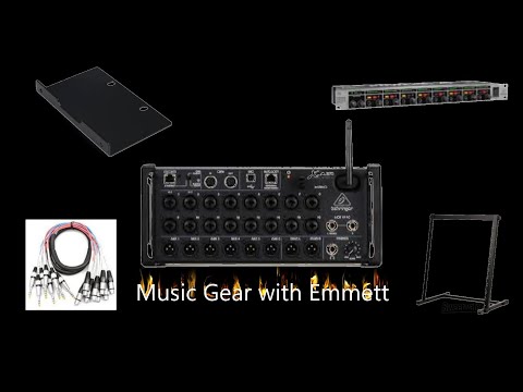Behringer X Air XR18 Flyht Case Bundle iMuso