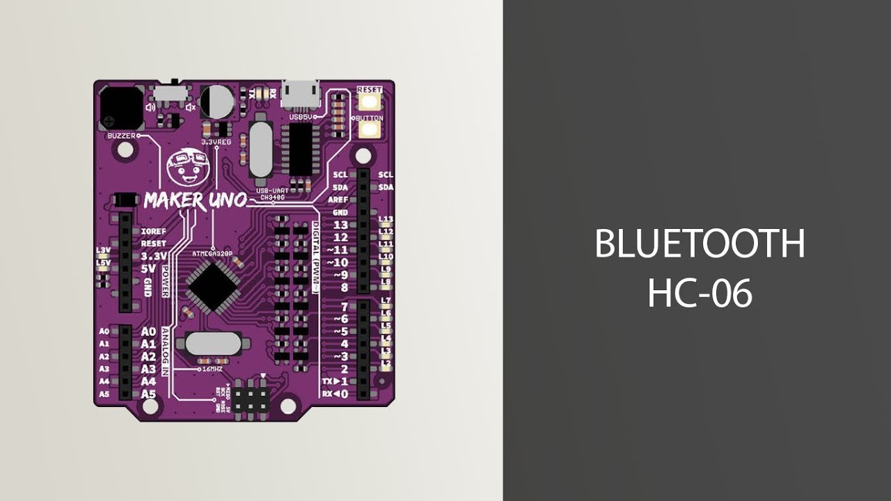 Bluetooth: Getting started with #MakerUNO - Lesson 11