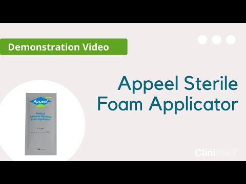 Appeel Sterile Foam Applicator Demonstration Video