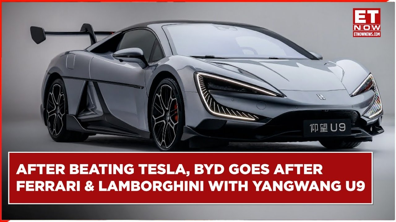 €215.000: Chinese BYD lanceert met de U9 een concurrent voor Ferrari ...