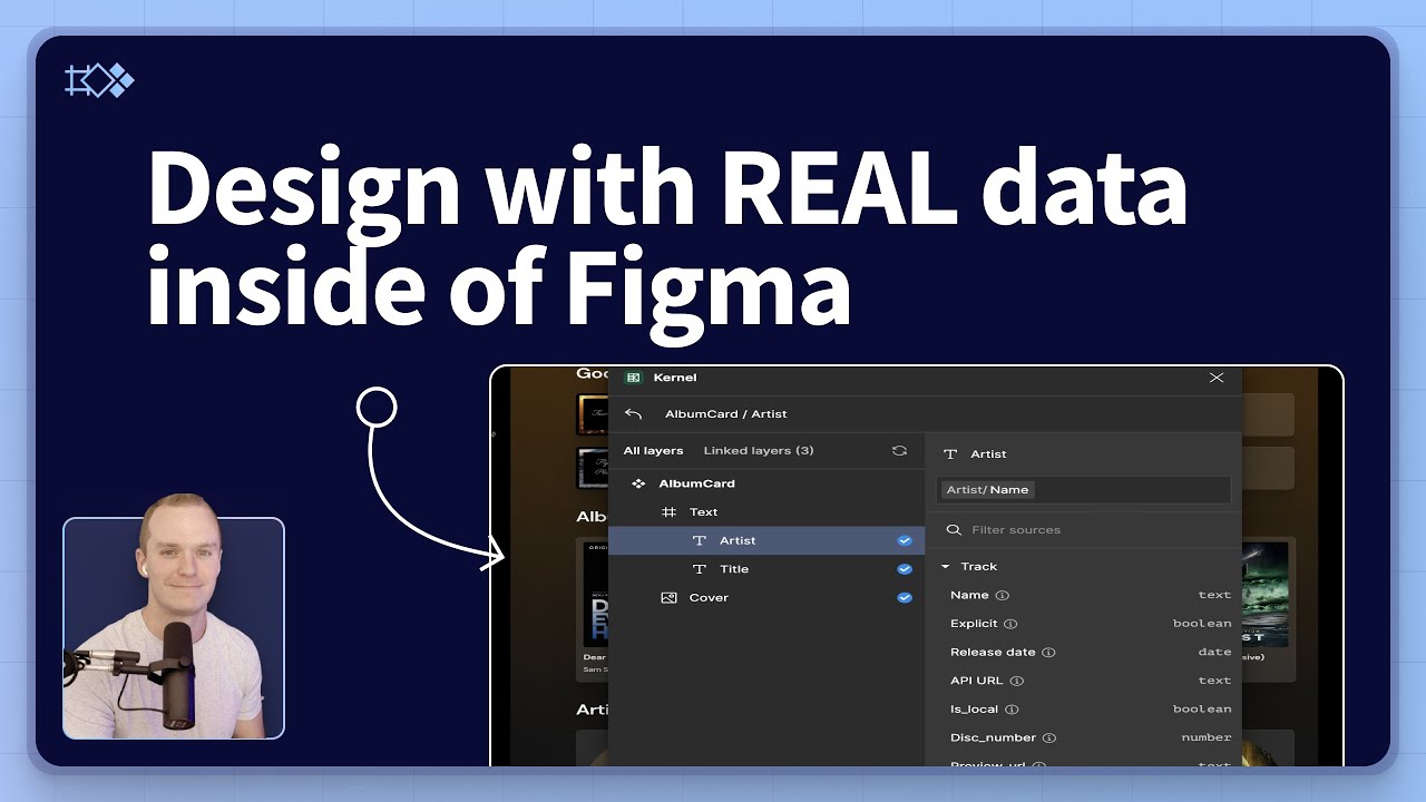 How to design with REAL data in Figma