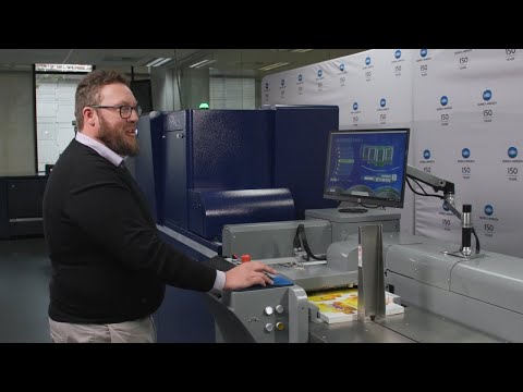 konica Minolta AccurioShine 3600 Video Demonstration