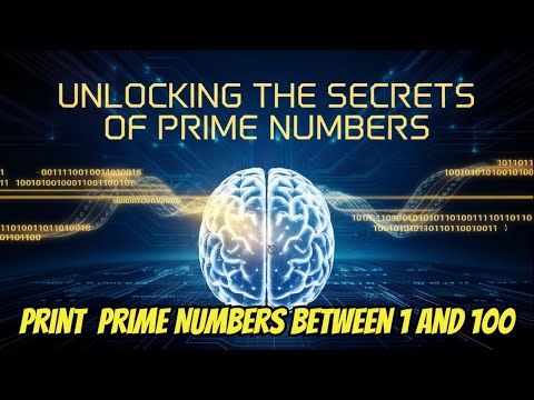 Python Program to Generate Prime Numbers Between 1 and 100 | Beginner-Friendly Tutorial 🚀