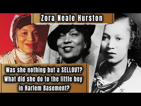 Zora Neale Hurston! Black History Dislikes Her... But Why!?! Too Much SCANDAL?-OLD HOLLYWOOD SCANDAL