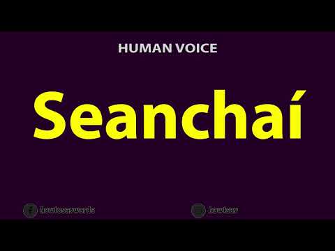How To Pronounce Seanchai