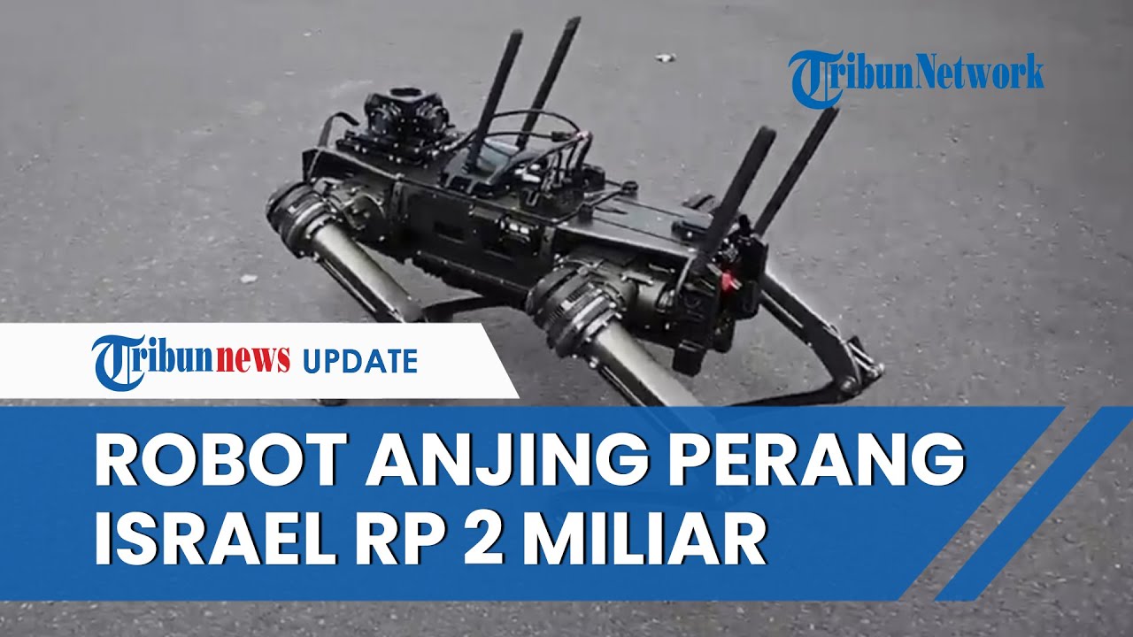 Kelemahan Robot Anjing Perang yang Dibeli Israel Seharga Rp 2 Miliar ...