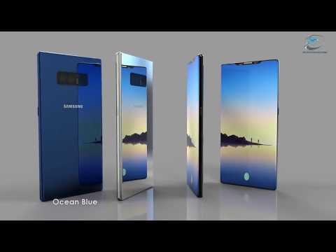Samsung Galaxy Note 9 Concept Introduction, Specifications with 95% screen to body ratio