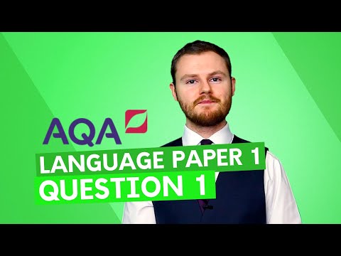 Question 1 | AQA's Language Paper 1