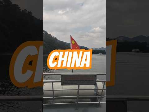 Cruise sightseeing in Guilin City, Guangxi Province. 35 dollars per ticket. #china