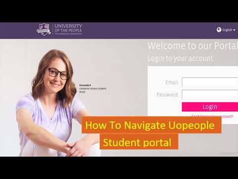 UoPeople's Portal Tutorial | Learn How To Navigate UoPeople's Student Portal