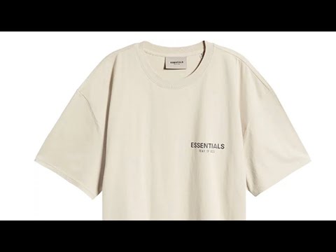 FearOfGod Essentials Tan t-shirt review
