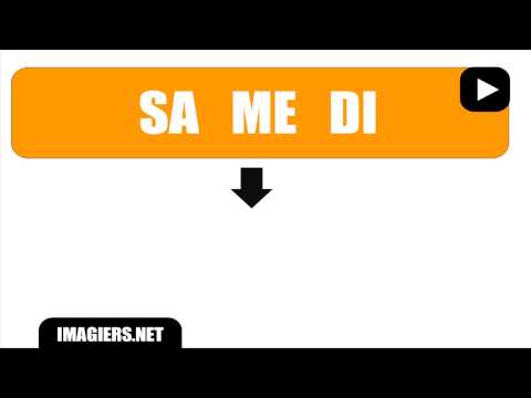 [HD] French pronunciation # SAMEDI