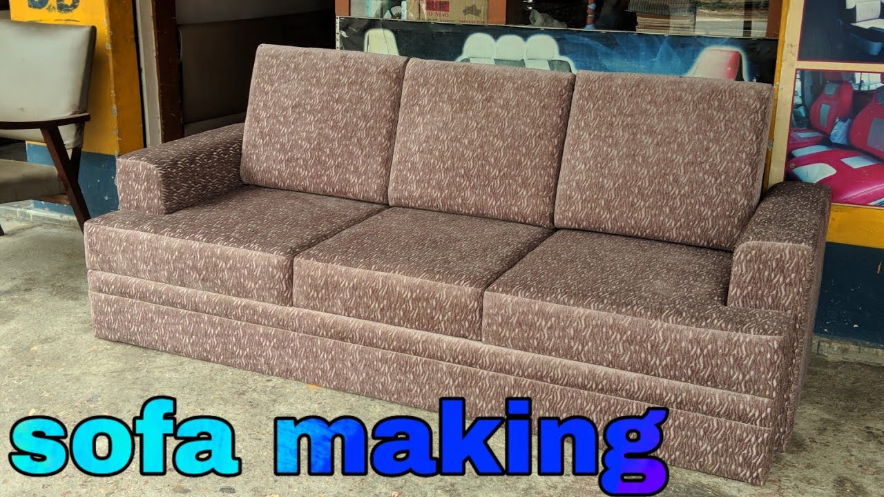how to make sofa full process