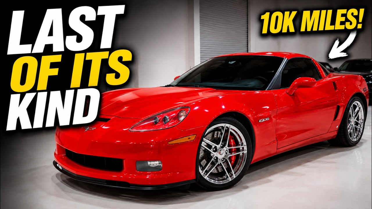 This 10K Mile C6 Z06 is PURE Perfection