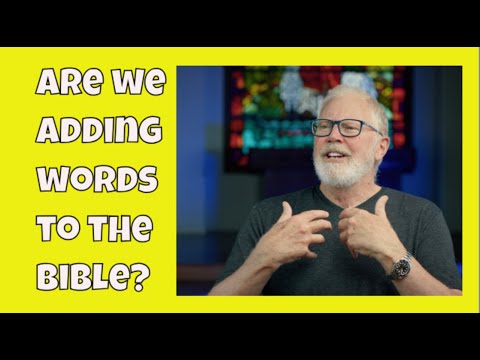 The Passion Translation: Why Some Words Are Italicized in TPT. Explained by Brian Simmons