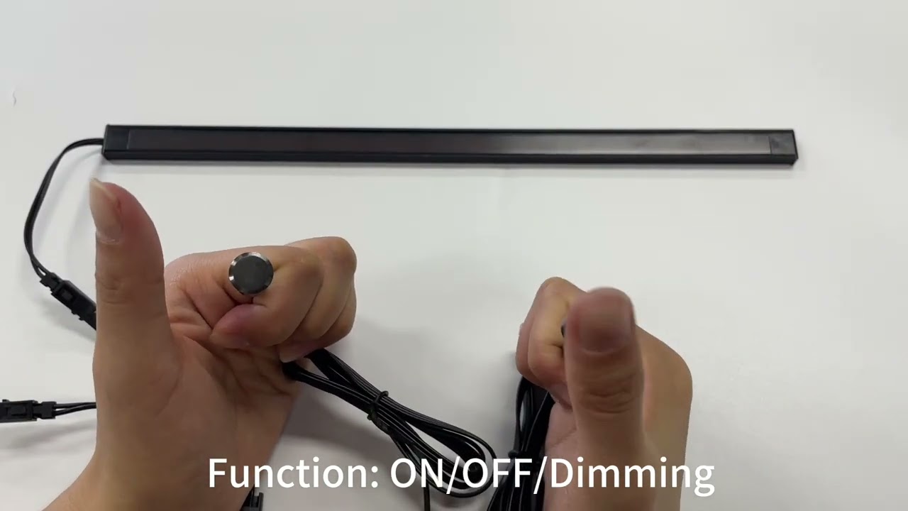 Small Type 12v touch switch with dimmer function for kitchen cabinet use