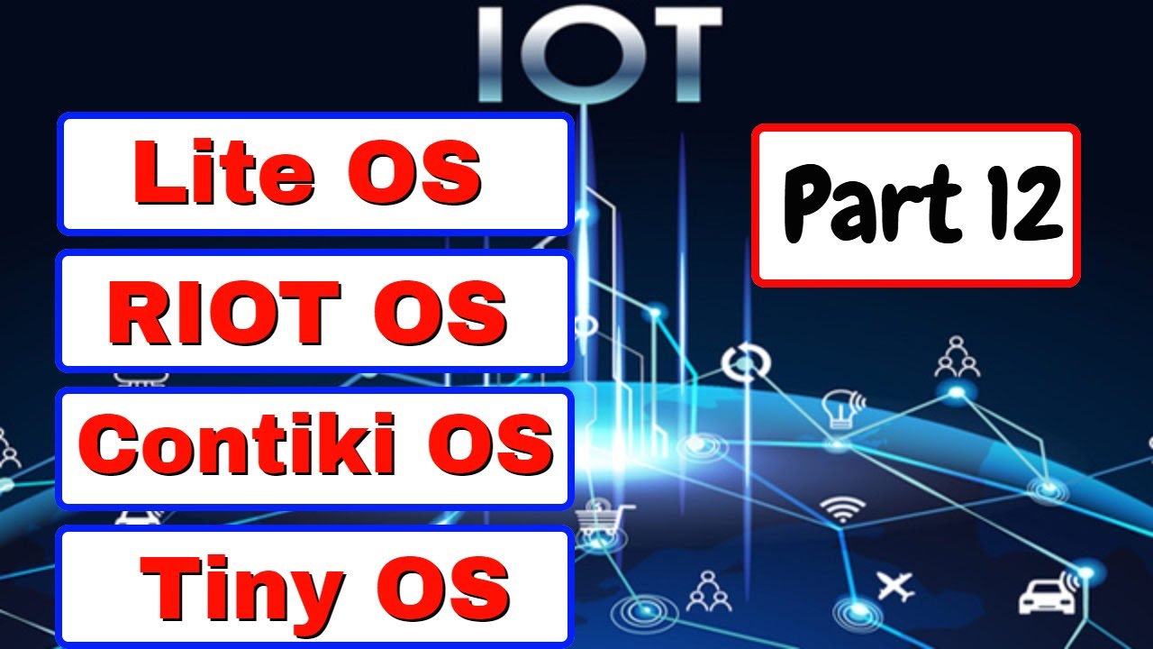 Lite OS | RIOT OS | Contiki OS | Tiny OS | part 12 | IoT Tutorial for beginners