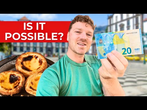 €20 Madeira Food Challenge: How Cheap Can You Eat in Funchal? 🇵🇹