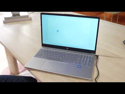 HP Laptop set up