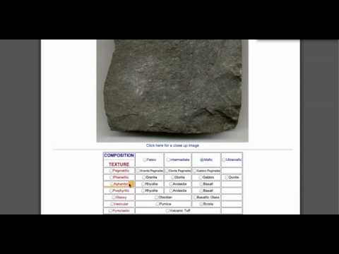 Igneous Rock Identification Lab pvONLINE