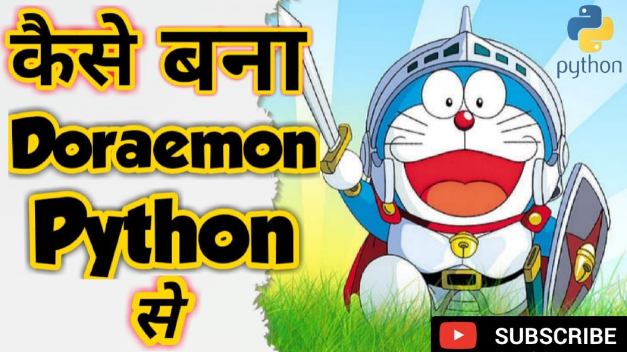 #How to #draw #Doraemon using python | Doraemon #using #Python | #tutorial #python #project| #shorts
