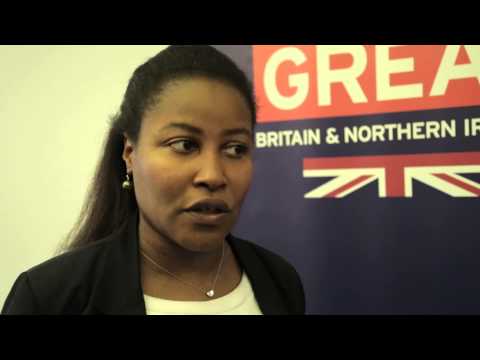 Patricia Young - International Business Development UKTI at The Great tech Awards 2014