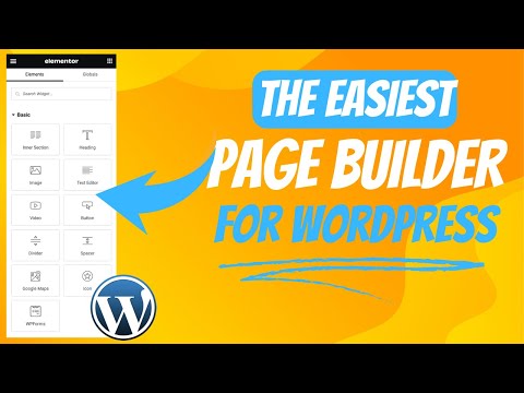 Easy To Learn WordPress Page Builder - Elementor Beginner Tutorial