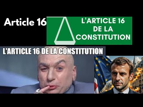 Article 16 de la Constitution de la Cinquième République française