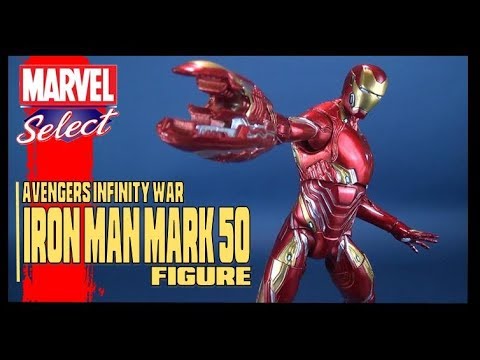 Diamond Select Marvel Select Iron Man Mark 50 (Disney Store Exclusive) | Video Review