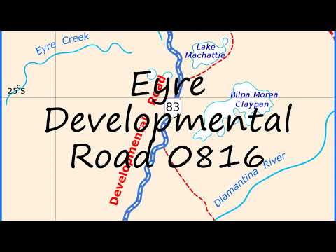 How to pronounce Eyre Developmental Road 0816 in English?