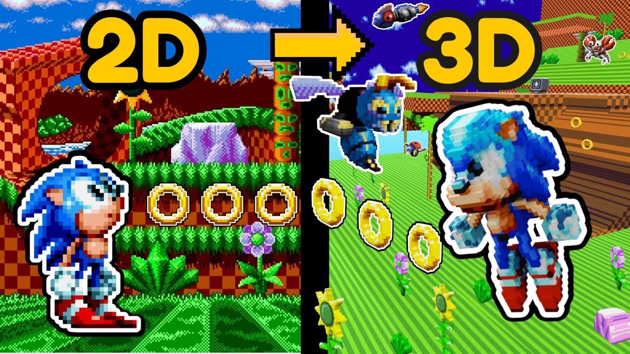 I Remade Sonic the Hedgehog in 3D!
