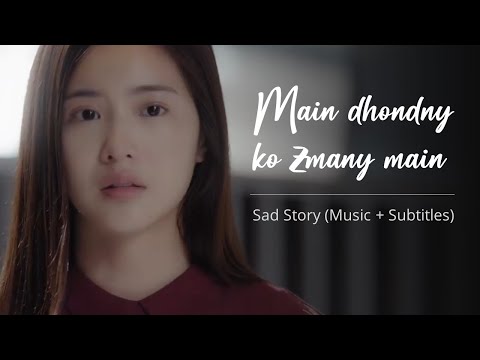 Main Dhoondne Ko Zamaane Mein 💔Sad Korean mix Hindi song 💔 Sad Korean Love Story Mix Hindi Song 😢