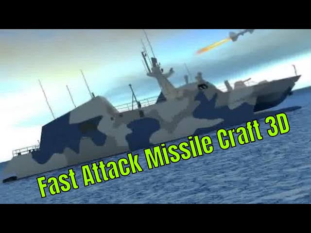 Type 022 Fast Attack Missile Craft 3D Model - FlatPyramid