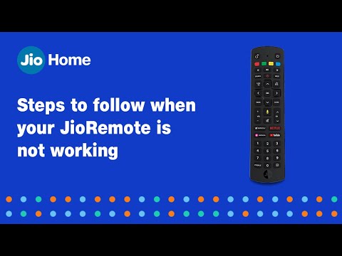What to do when your JioRemote is not working (English)