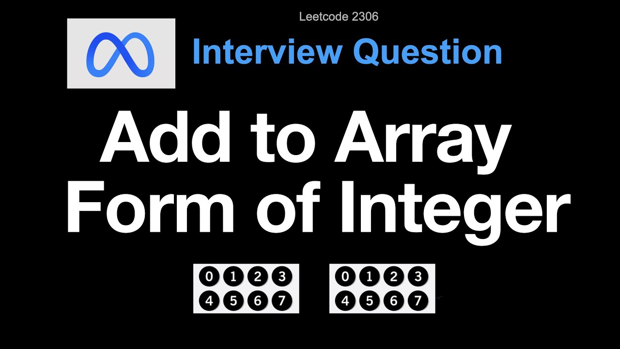 Leetcode 989: Add to Array-Form of Integer