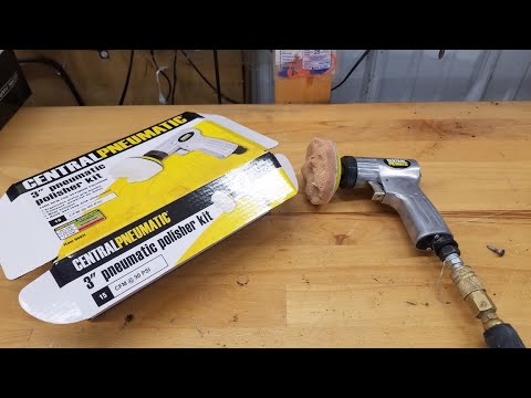 Harbor Freight 3" Pneumatic Polisher Review