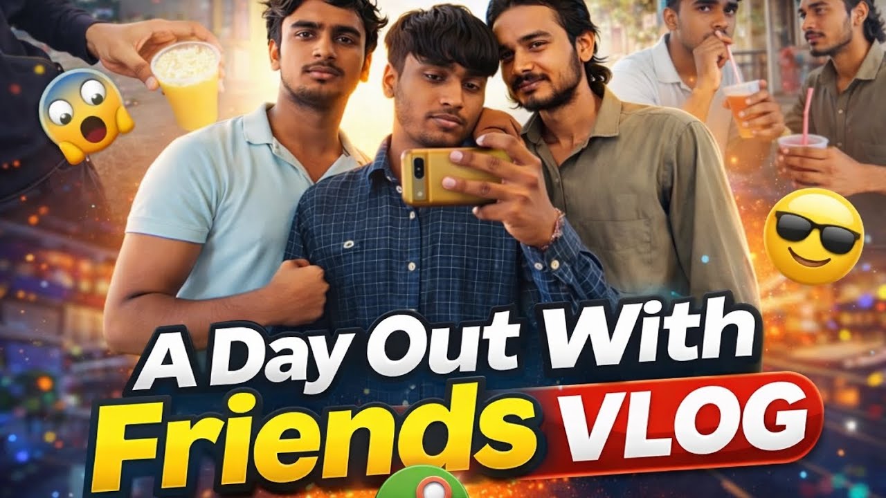 My First Vlog With Friends..❤️🥰