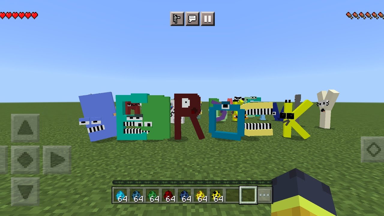 Alphabet Lore MOD in Minecraft PE