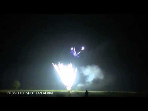 BC36 - 100 SHOT FAN AERIAL