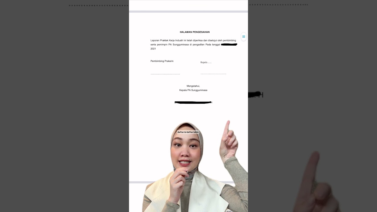 CARA BUAT LAPORAN PKL NO RIBET! #tipskerjavina