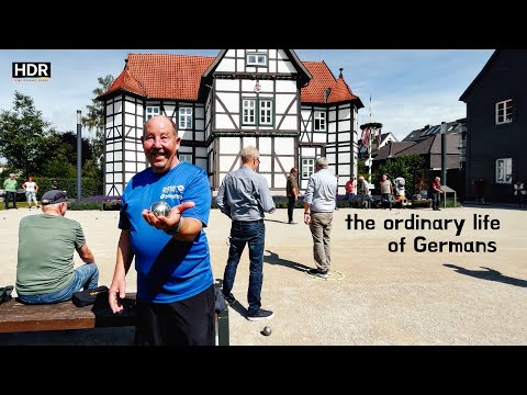 [Germany] Hövelhof, the ordinary life of Germans🇩🇪 4K HDR
