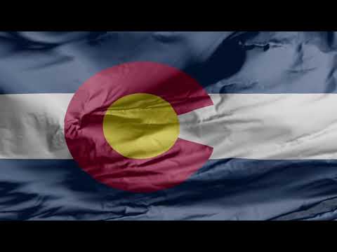 🏳️State Flag of Colorado & State Song | USA 🏳️