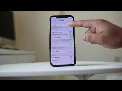 How to change text message to iMessage or iMessage to text message in iPhone