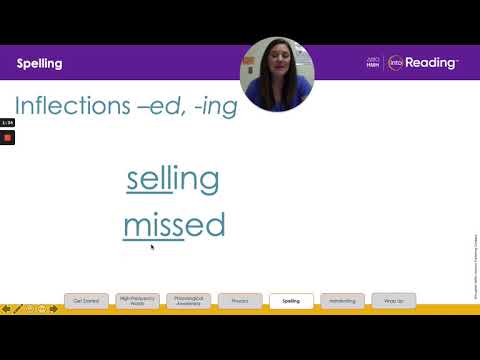 Second Grade Inflections ed and ing